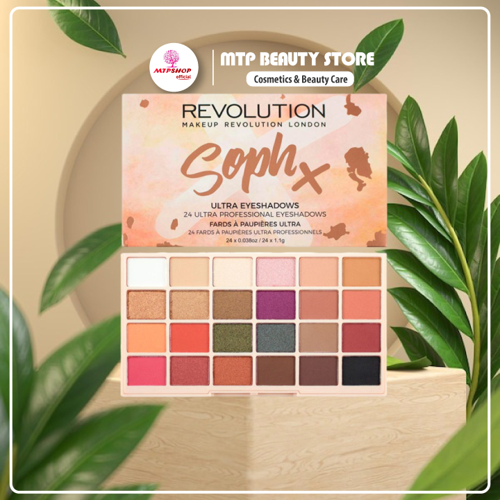 Soph x Makeup Revolution London Ultra Eyeshadows Eyeshadow Palette ...