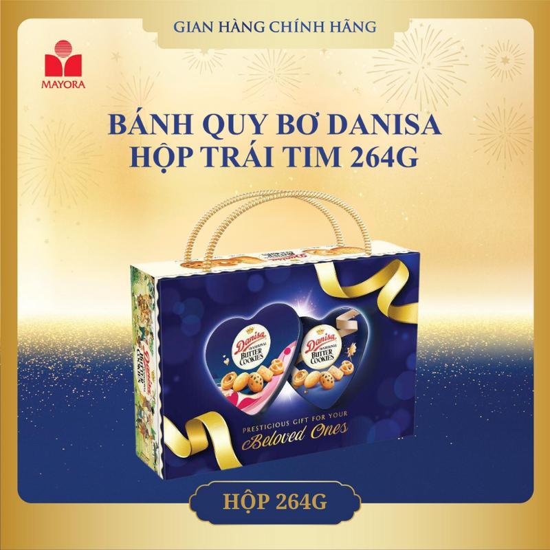 [LIMITED Edition] Danisa Butter Cookies Heart Box 264g (2 Boxes x 132g ...