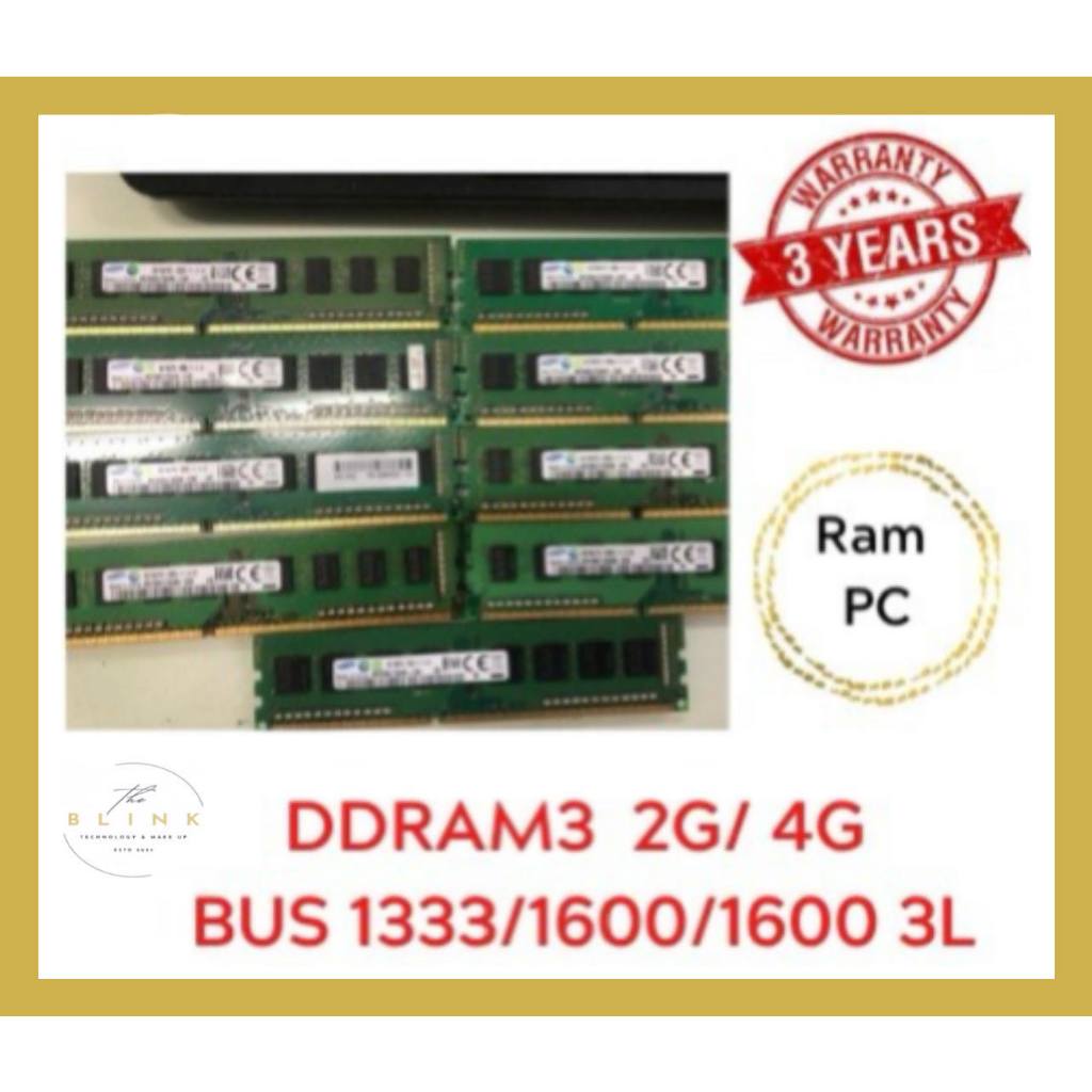 Ram DDR3 PC 2G/ 4G BUS 1333-1600 - American Made Products - Not Picky ...