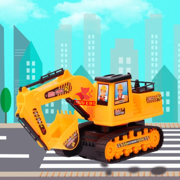 (Large Size) High Quality Plastic Chain Scoop Construction Vehicle Toy ...