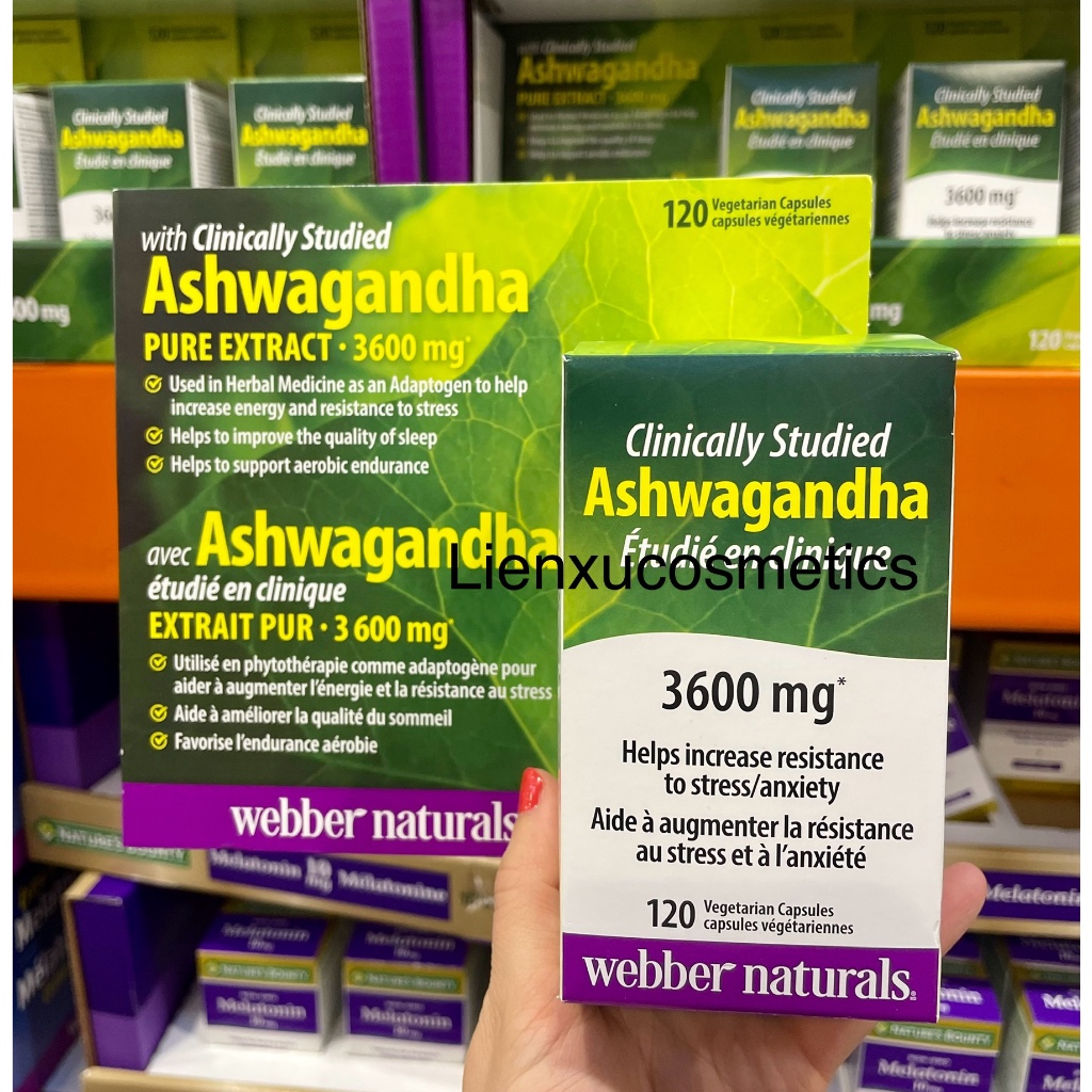 [New Model] Ashwagandha Indian ginseng pills 3600mg, 120 pills. Hsd ...