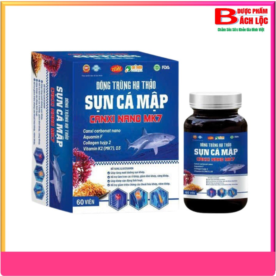 Shark Cartilage Cordyceps Pills Support Strong Bones and Joints, Help ...