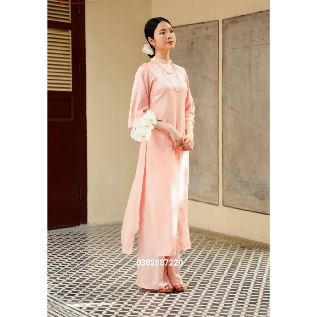 (Do Not Like Change) Ao Dai Tet Brocade, Ancient Ao Dai from Beautiful ...