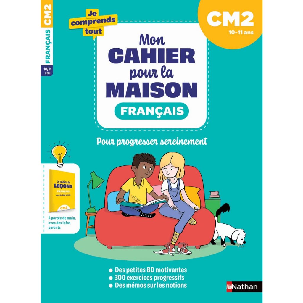 French Book - Mon Cahier Pour La Maison - Francais Cm2 | Shopee Malaysia