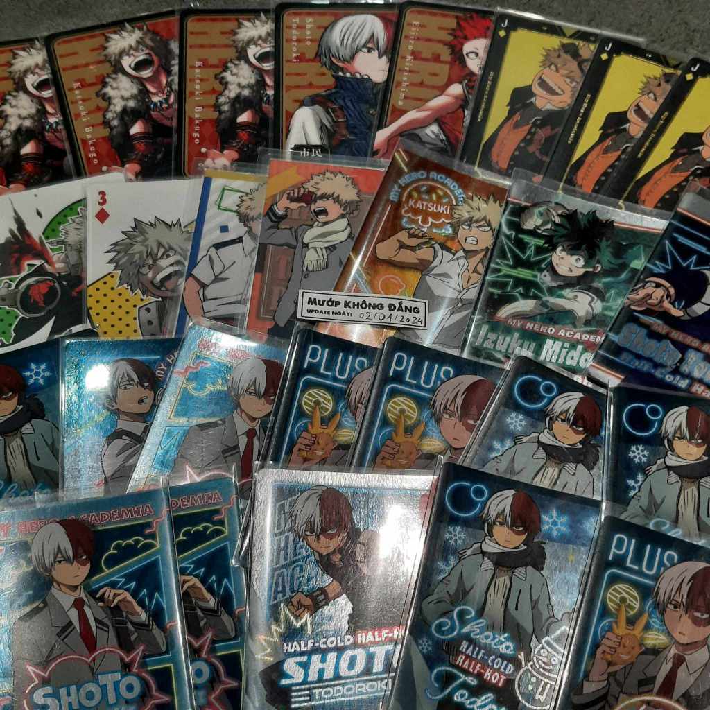 [MHA Available - P21] Werewolf neon card MY HERO ACADEMIA dignity DEKU ...