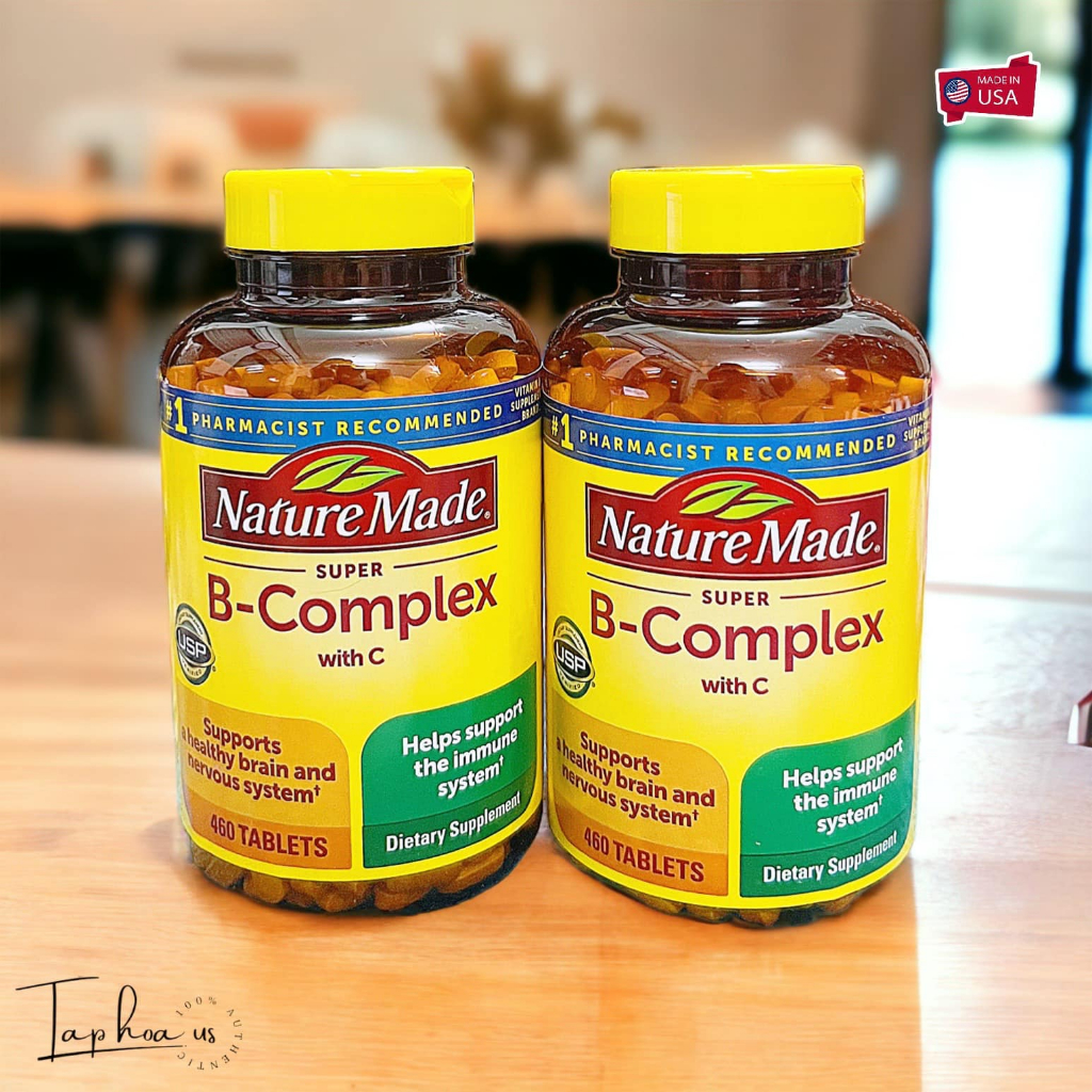 Nature Made B-Complex supplements (460 capsules) | Shopee Malaysia