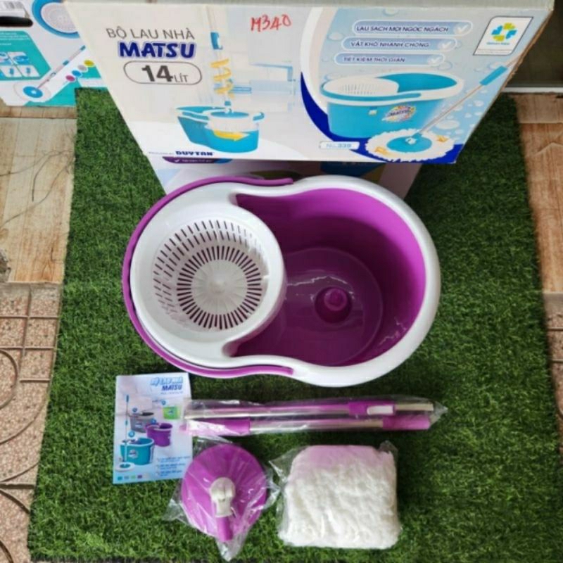 Matsu Duy Tan 360 degree mop set 14 liters | Shopee Malaysia