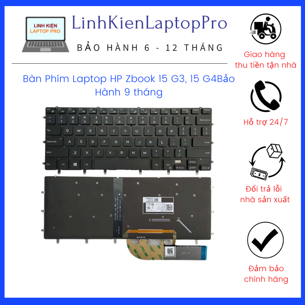 Dell Inspiron 15-7000 7558 7568 Laptop Keyboard, XPS 15 9550 9560 ...