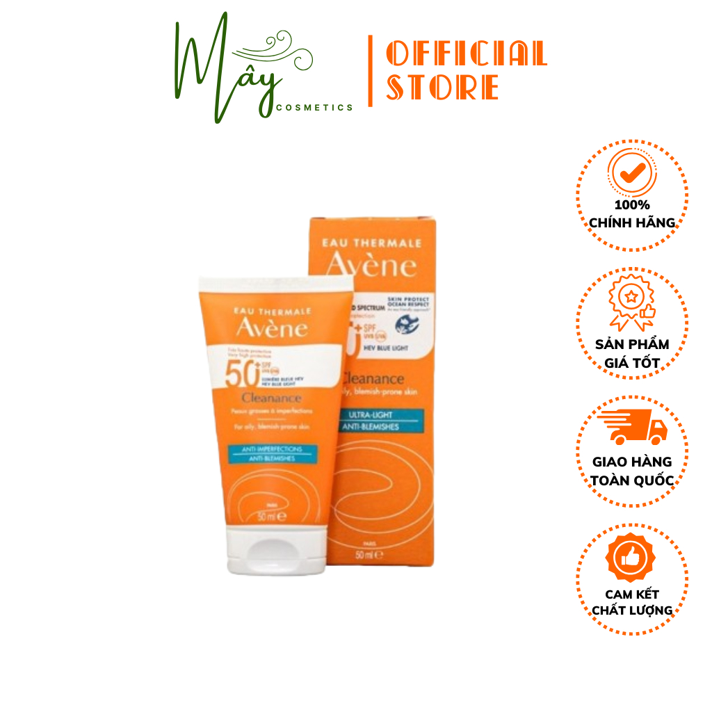 Avene Very High Protection Cleanance Sunscreen for Oily and Acne-prone ...