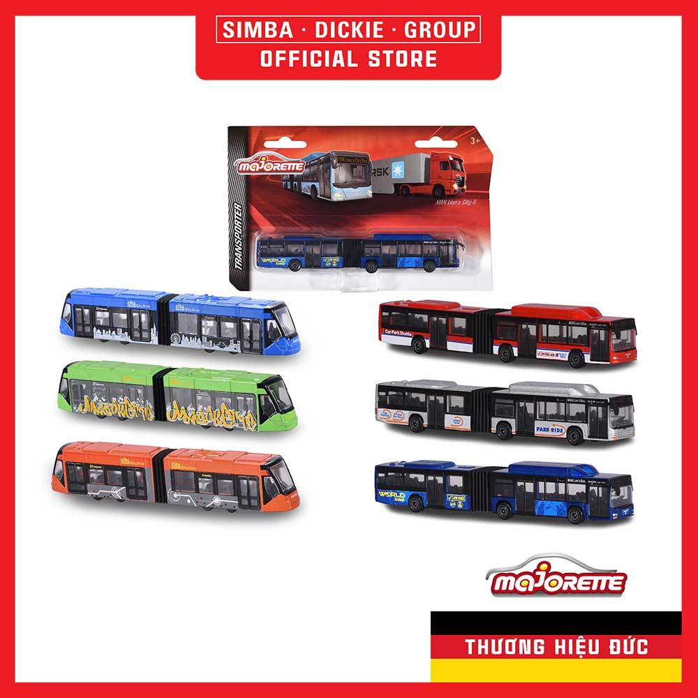 Majorette MAN Lion's City Bus + Siemens Avenio Tram Model Toy 212053303 ...
