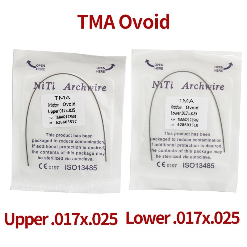 Orthodontic TMA wire - TMA arch wire (Pack of 1 wire) used in dentistry ...