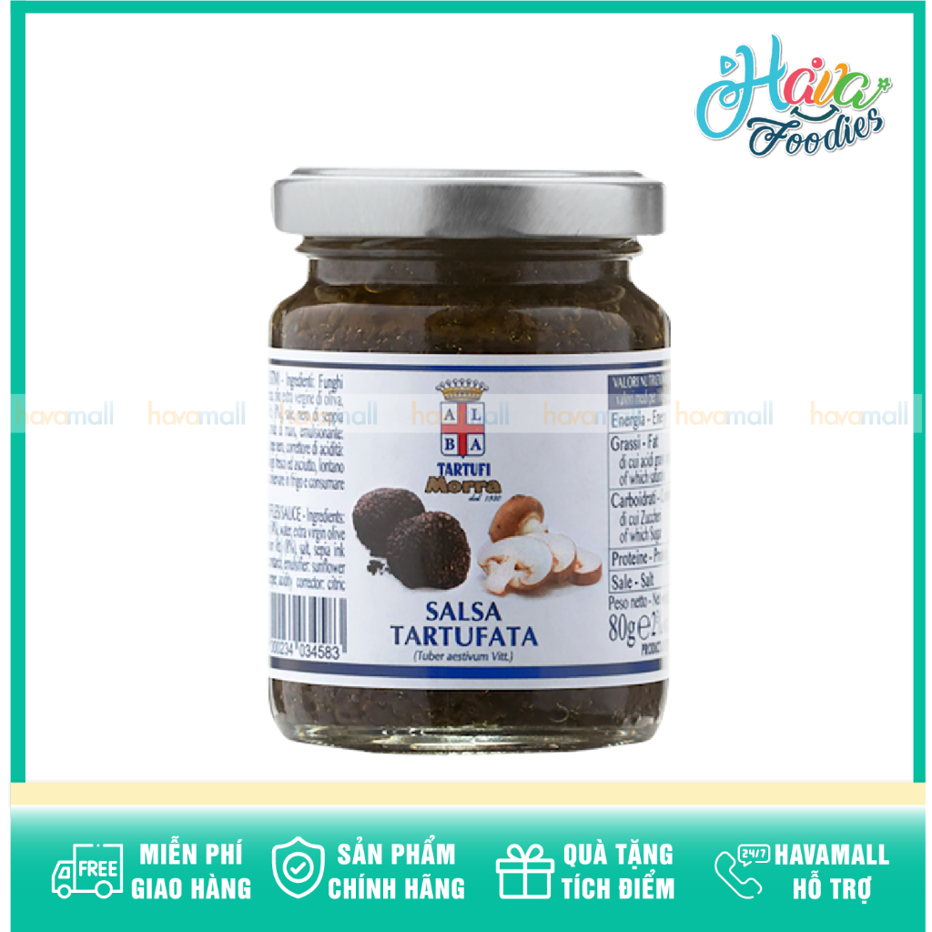 Truffle Sauce 8% Tartufi Morra – Salsa Tartufata 80G | Shopee Malaysia