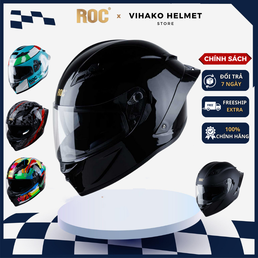 Roc r03 full face helmet, backpacking hat with 2 glasses royal helmet ...