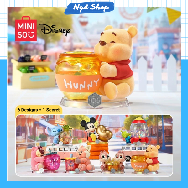 (1 Set of 6 boxes) Blindbox Disney 100th Anniversary Happy Hug, Genuine ...