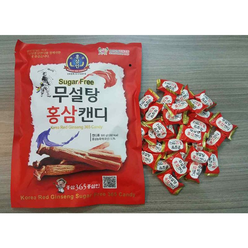 Korean Red Ginseng Candy - No Sugar 500g | Shopee Malaysia