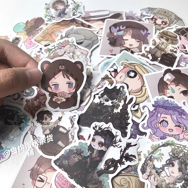 (Many Models) Set of 50 Stickers, Waterproof Identity V game stickers ...