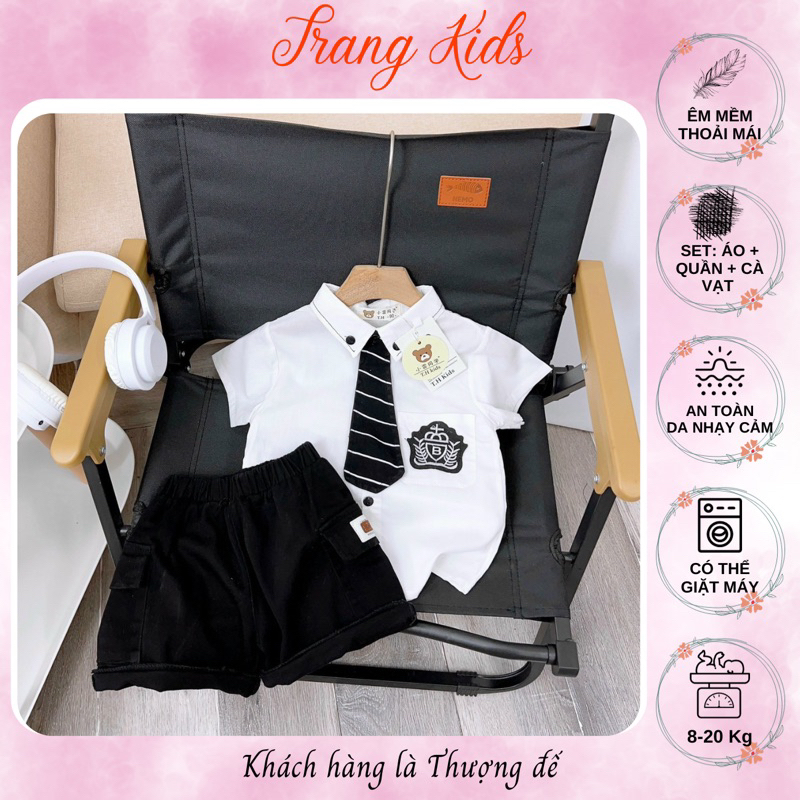 Lovely and elegant Set of clothes for boys 8-20kg with a pretty little ...