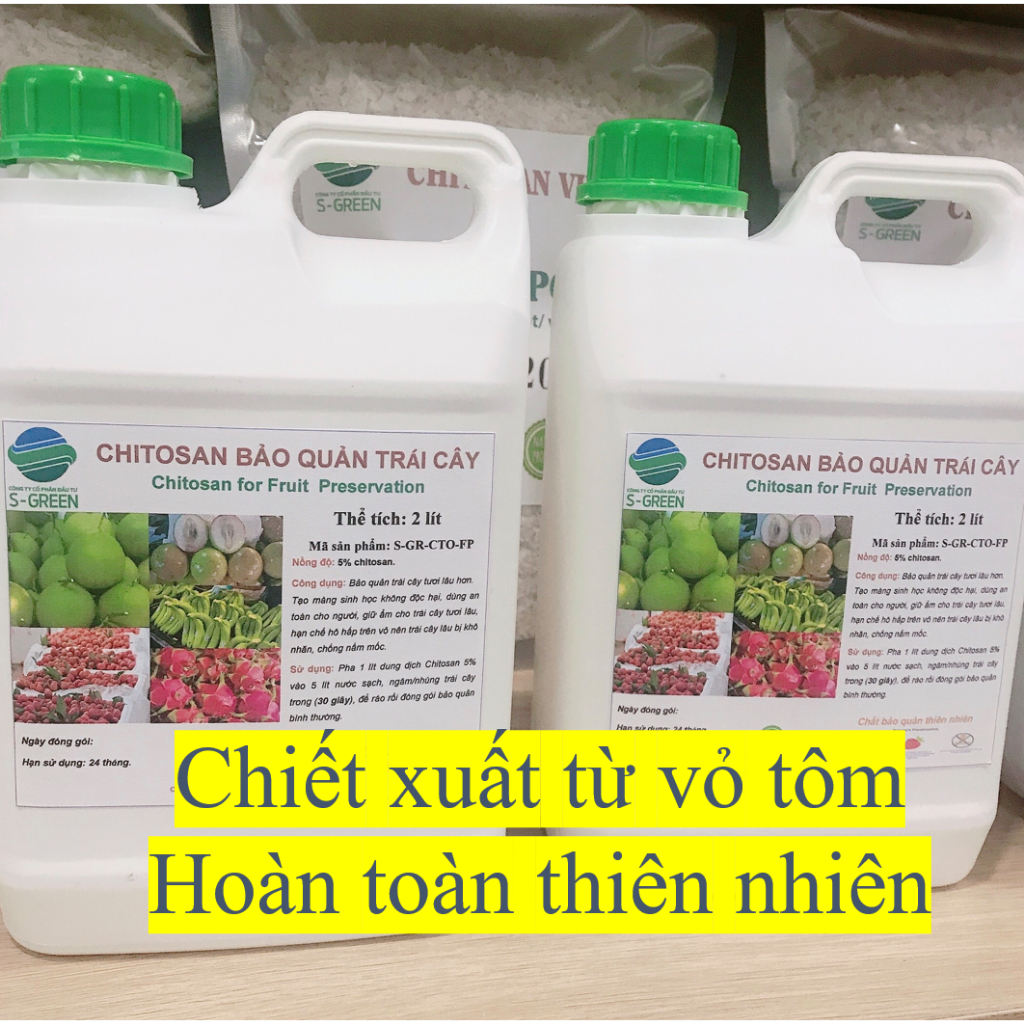 Chitosan Preserves Fruit (2L), Completely Natural, Used For Export ...