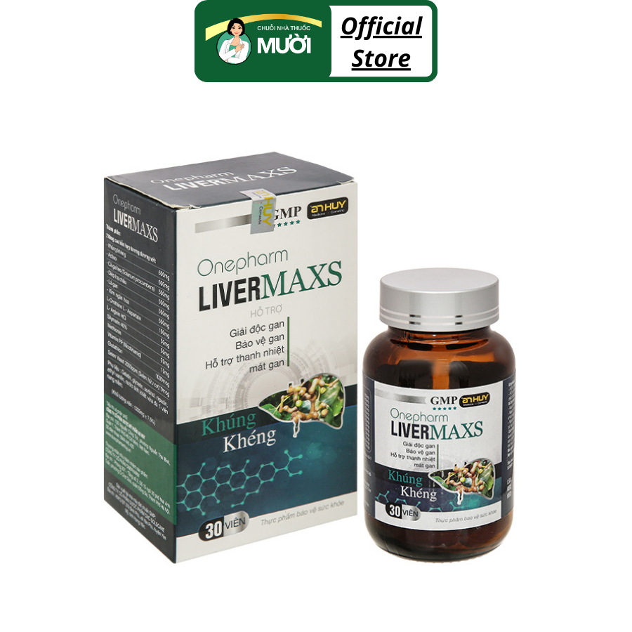 Onepharm LiverMaxs supports heat clearing, liver cooling, and liver ...
