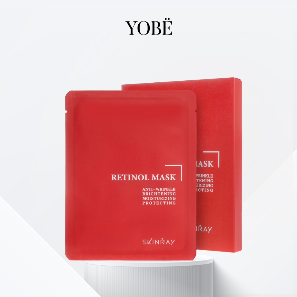 Skinray Skin Brightening Regenerating Retinol Mask - Box of 5 pieces ...