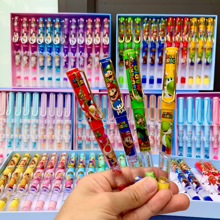 Erasable Fountain Pen with Glitter Body and Bold Venus Nib (Many Models ...