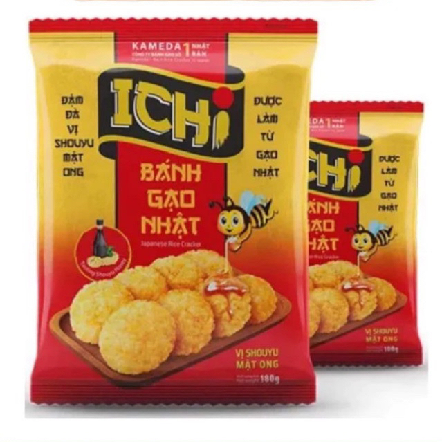 Japanese Rice Cake Ichi Honey Flavor 100g / 180g | Shopee Malaysia
