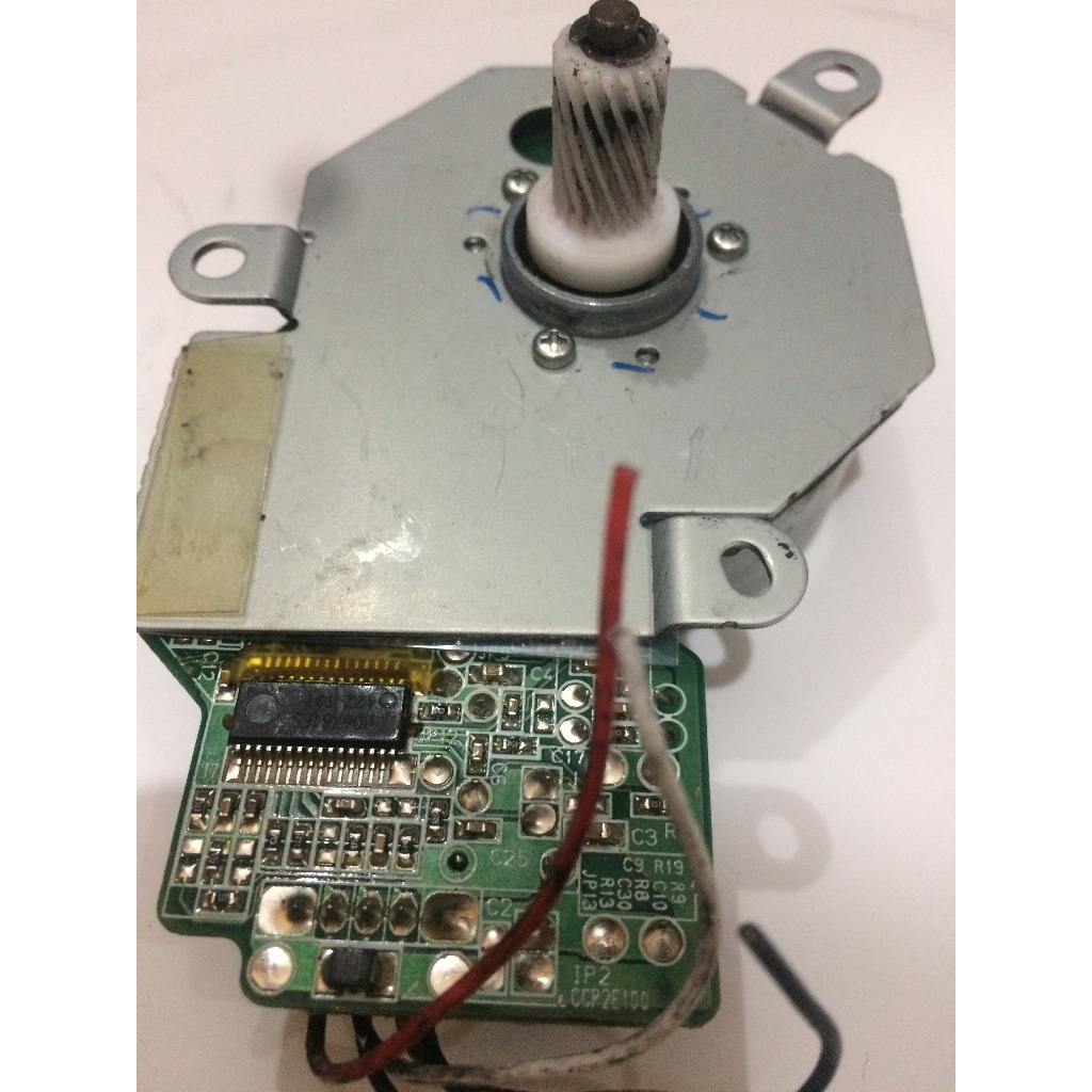 Moto 2900 nidec bldc 24v 8mm shaft disassemble brushless printer fan ...