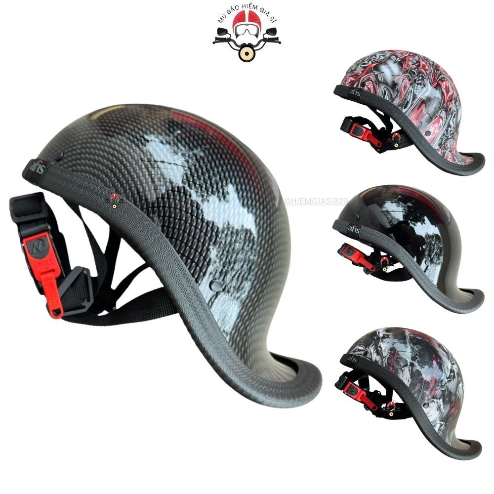 Gangster helmet worn backwards and down, Extremely light form, dusty ...