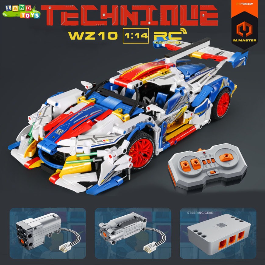 Koenigsegg Regera Supercar Model Puzzle Assembly Toy 1:14 Scale Remote ...