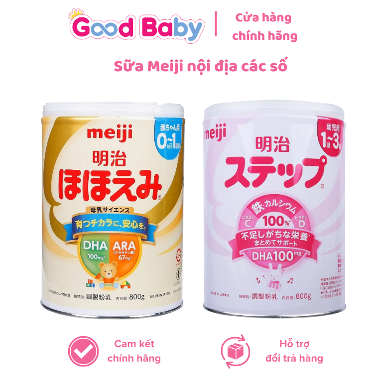 Japan Domestic meiji Milk Can 800g No. 0 (DATE 4-5/2025), meiji Milk ...