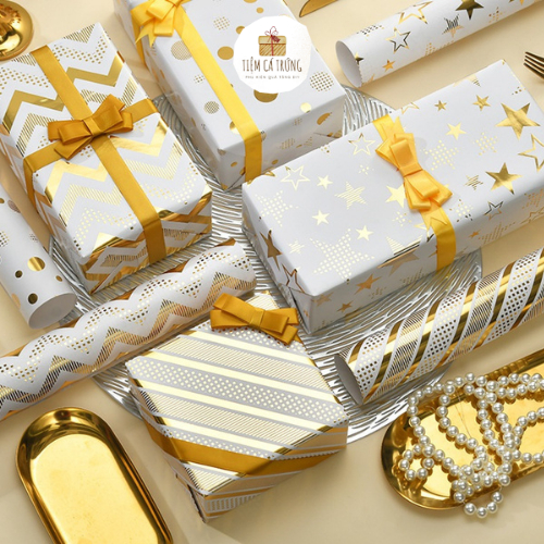 [GG75] [BUY Minimum 5 SHEETS] Premium Gift Wrapping Paper Size 50x70cm ...