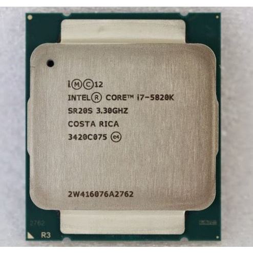Intel Core I7 3.3GHz CPU processor socket LGA2011-v3 running main X99 ...