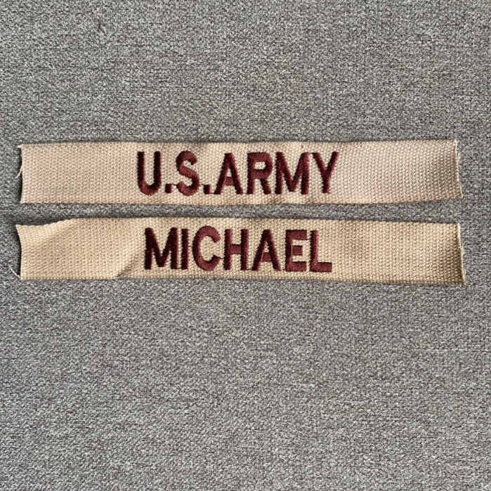 Us ARMY Burlap Stamps Used For Sewing Or Stickers | Shopee Malaysia