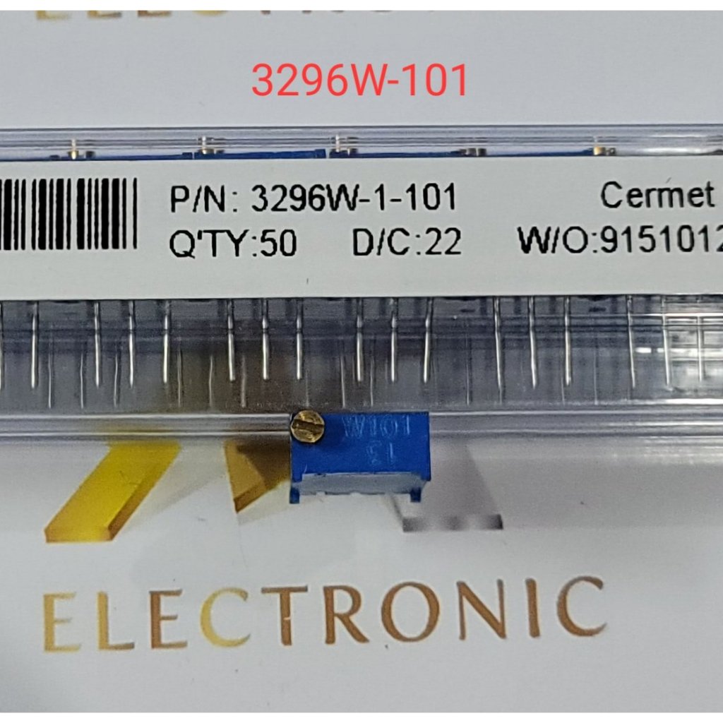 Resistor 3296W-101 100R precision adjustable - glass potentiometer W101 ...