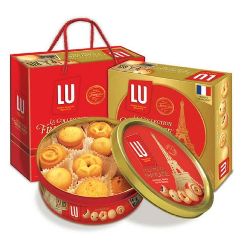 Lu butter biscuits tin box 540g brand from France, standard product ...