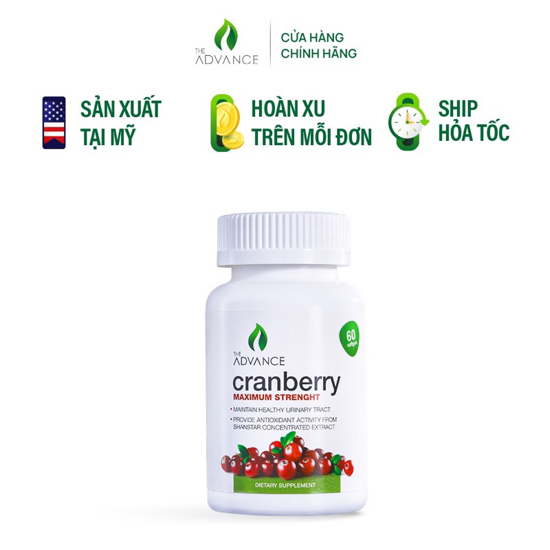 The ADVANCE CRANBERRY MAXIMUM STRAIGHT skin rejuvenation pills regulate ...