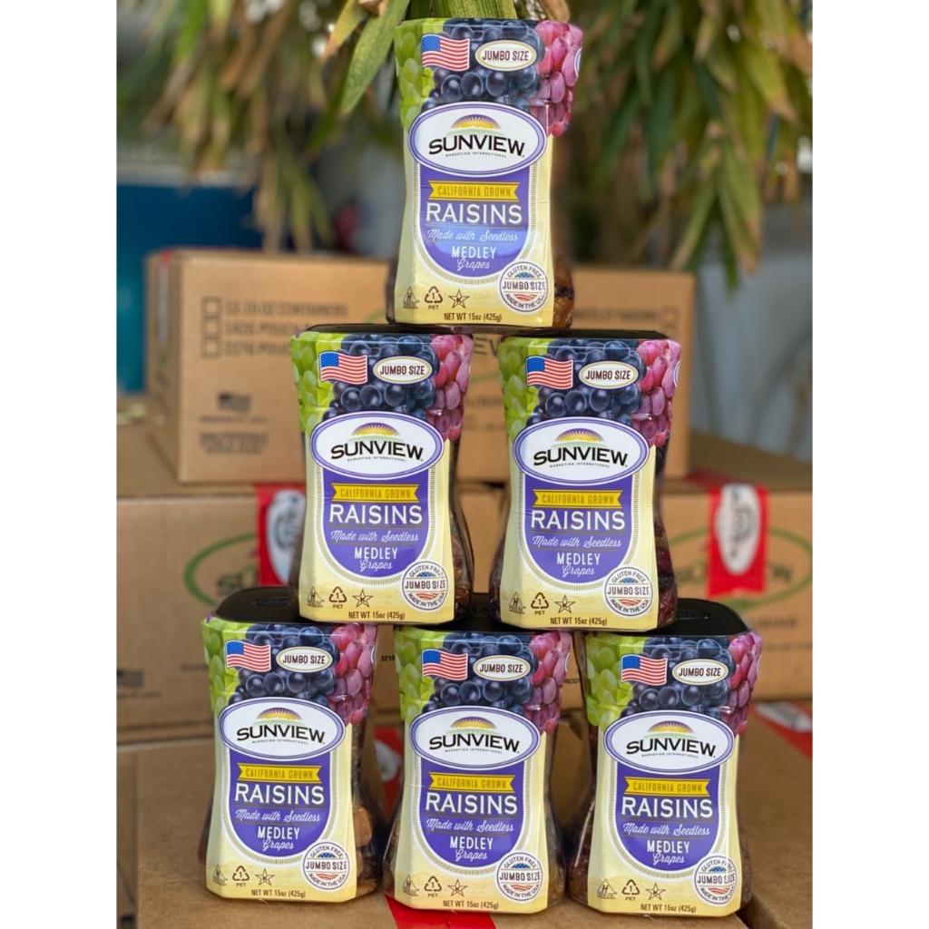 Sunview Raisins Mixed Raisins 425g box from the US - Happi | Shopee ...