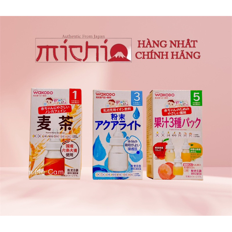 Wakodo Japanese fruit tea for babies from 5 months old (date 2025 ...