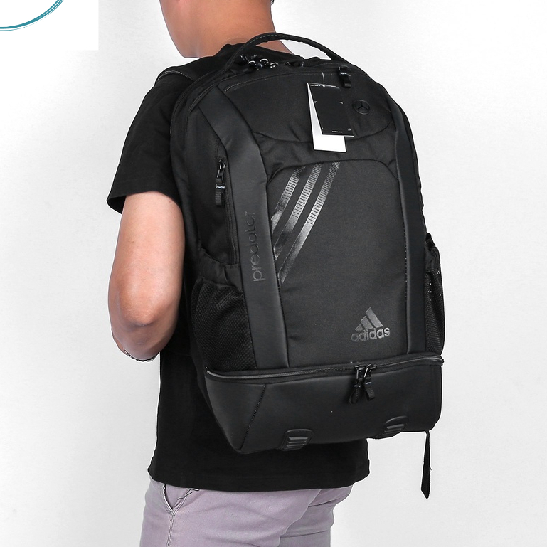 Das 17inch Predator Sports travel laptop backpack with separate shoe ...