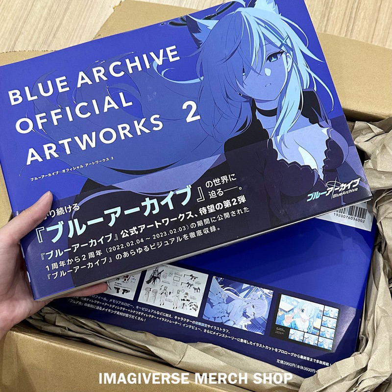 Blue Archive Official Artworks 2 character game image set | Shopee Malaysia