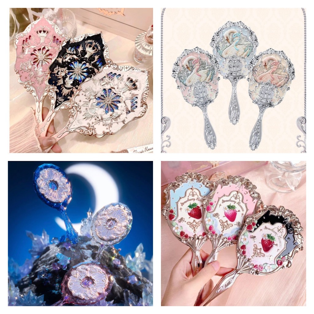 [Flower Knows] Flower Knows Swan Ballet handheld makeup mirror (new ...