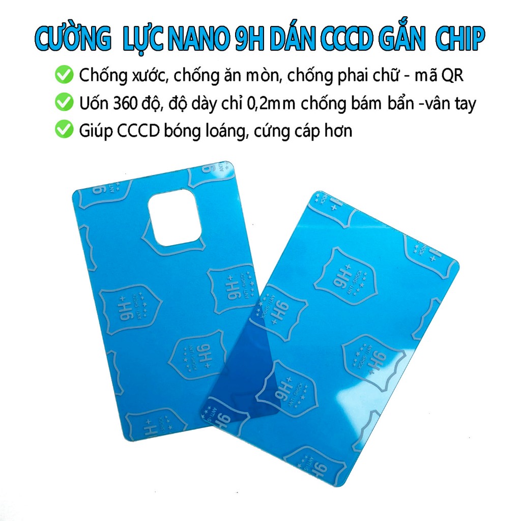 Flexible nano-coated CCCD Citizen Identification Card Sticker for ...