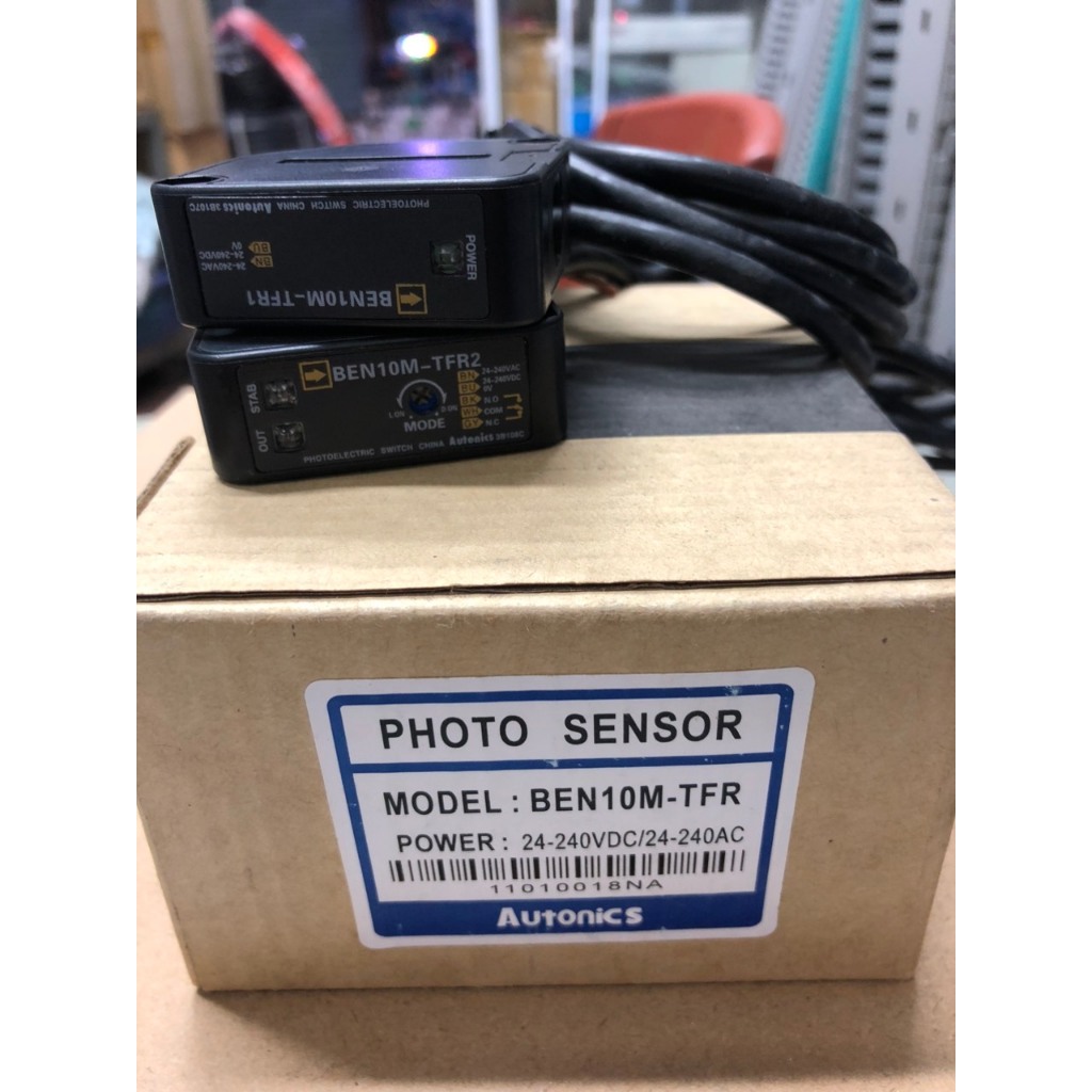 Autonic sensor Ben10m-TFR, Ben10m optical sensor, infrared switch ...