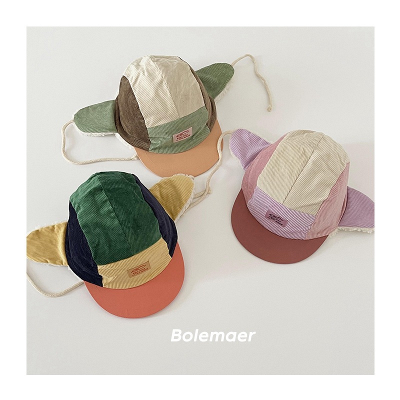 Velvet-lined baseball cap for children (52cm) | Shopee Malaysia