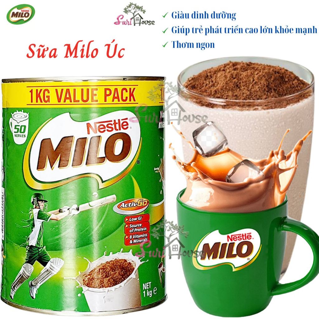 Nestle Australian Milo milk is rich in nutrients to help children grow ...