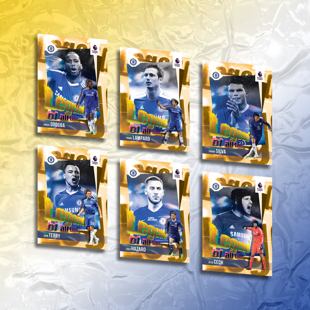 Chelsea LEGEND OF ALL TIME Football Player Card | Sky LABELS | John ...