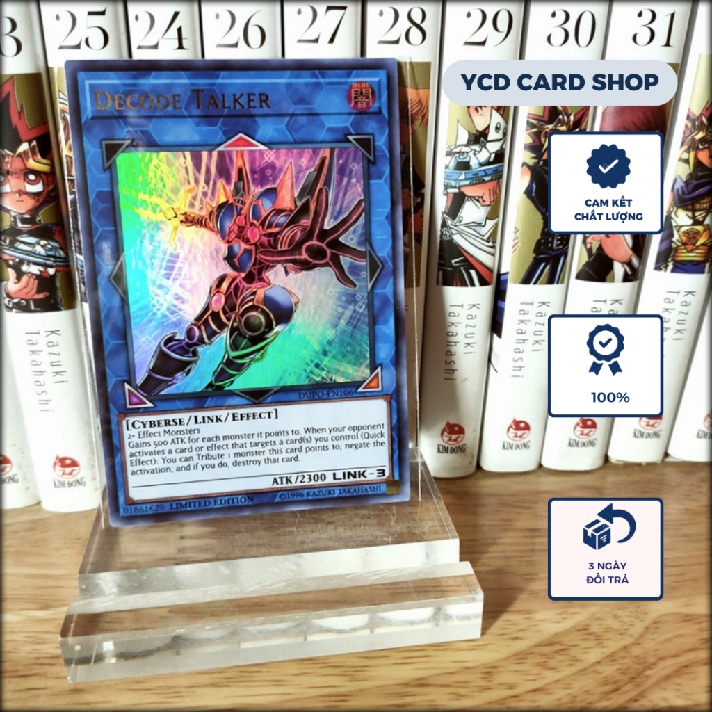 Genuine yugioh card Decode Talker – Ultra Rare | Shopee Malaysia