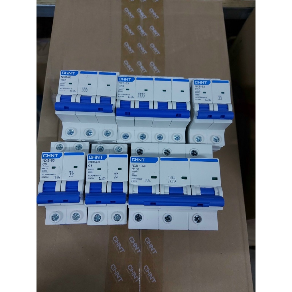 Aptomat MCB 2P -3p - 125/100A/80A NXB-125 Chint | Shopee Malaysia