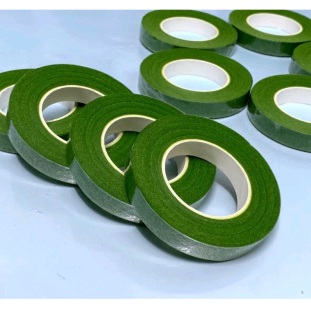 5 rolls of wax tape to wrap branches - wax tape to wrap rosehip flower ...