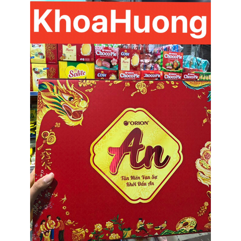 Gift box Orion Binh AnCNY model CNY 2024 (with bag) | Shopee Malaysia